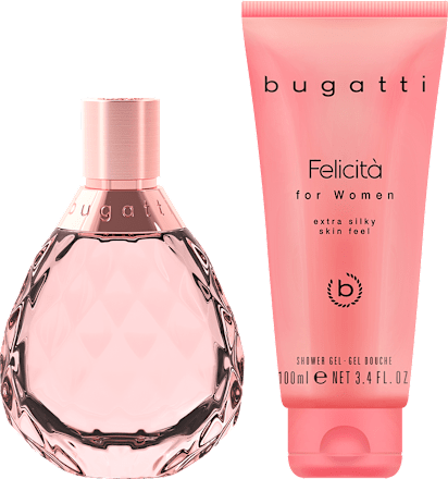 Bugatti Felicita For Women Gift Set (Eau De Parfum Spray 60ml + Shower ...